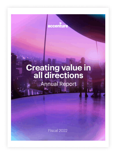 360⁰ Value Integrated Reporting | Accenture